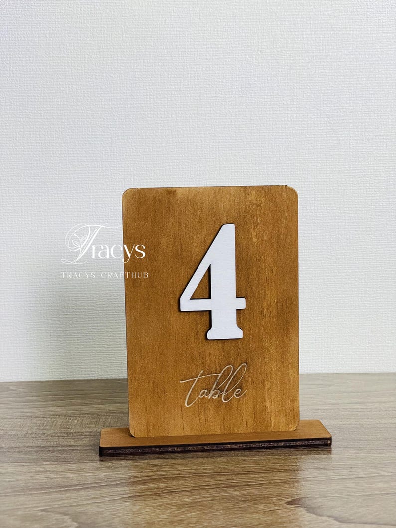 Wood Wedding Table Numbers, Rustic Wedding Wooden Table Numbers, Rustic ...
