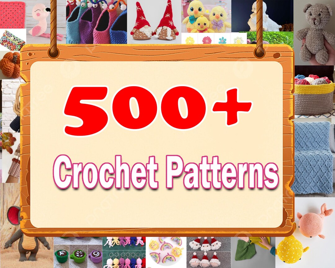 500+ Files Amigurumi Crochet Patterns Bundle PDF, Animals Amigurumi ...