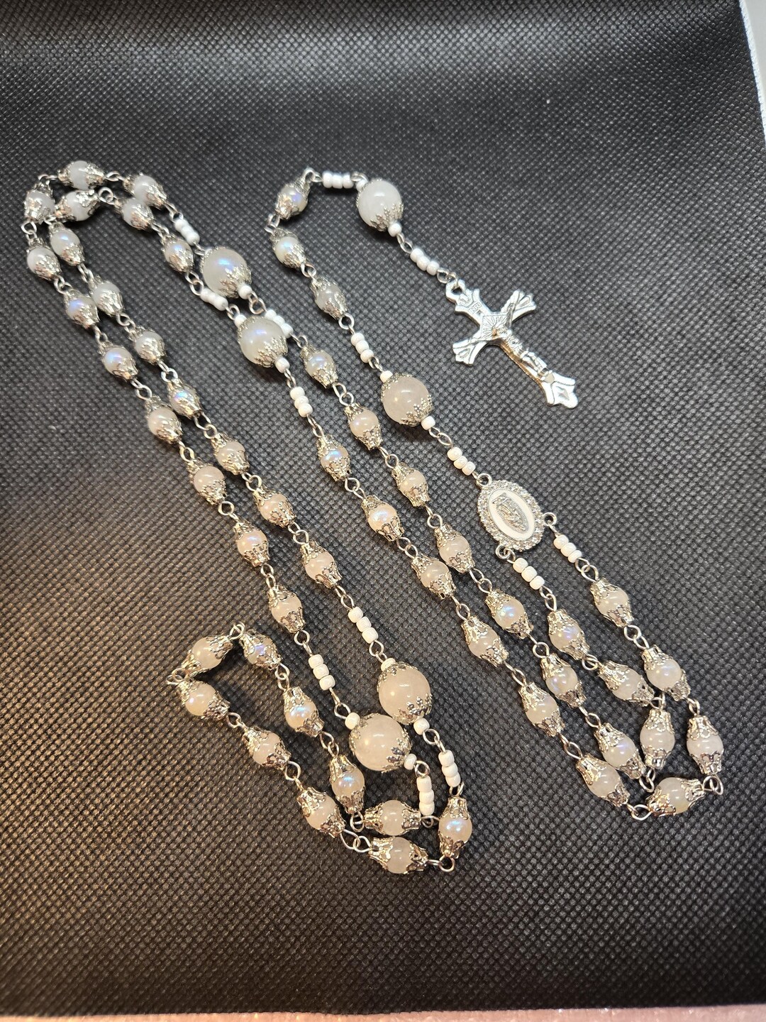 Wedding Rosary (the Veiled Bride) - Etsy