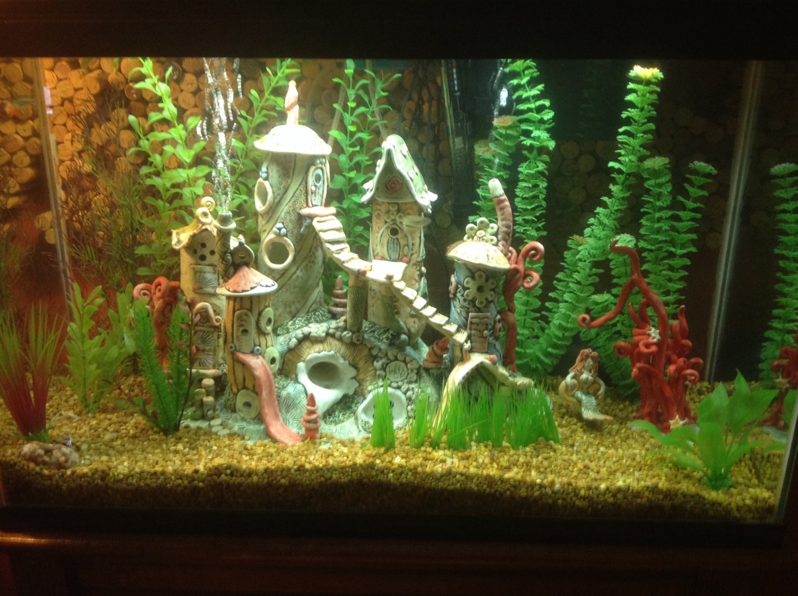 Aquarium Decoration/fish Bowl/fairy House/terrarium - Etsy