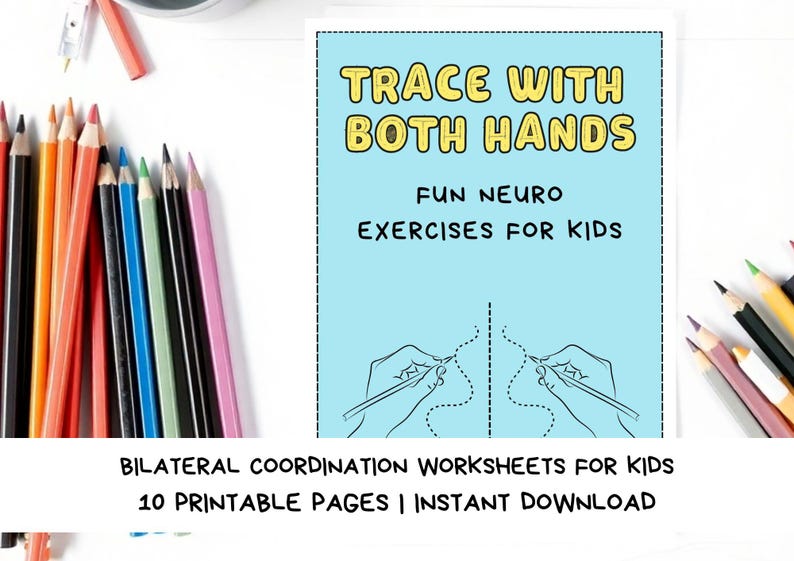 10 Printable Symmetry Worksheets for Kids | Bilateral Coordination ...