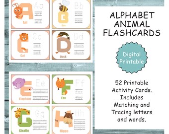 Real Mouth Alphabet Flashcards - Etsy UK