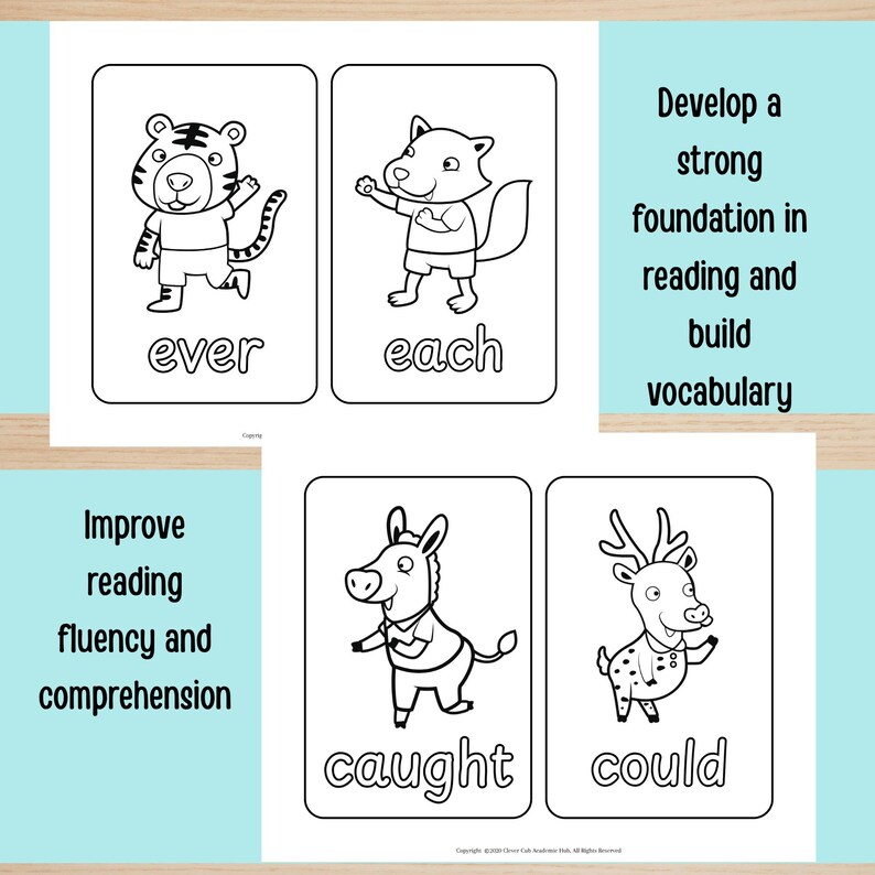 2nd Grade Sight Words Flashcards: Vocabulary Coloring Sheets, High ...