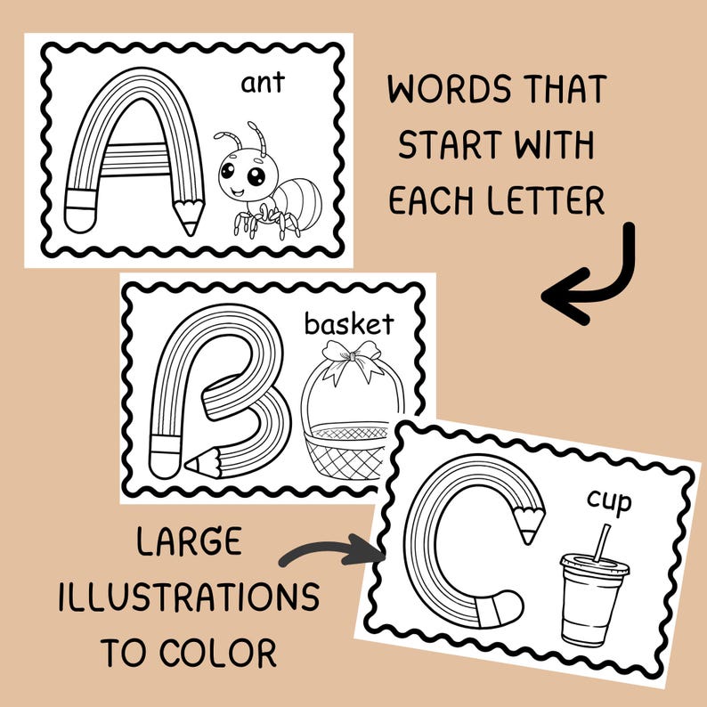 ABC Flashcards: Alphabet Letter Recognition Printable (PDF Download 8 ...