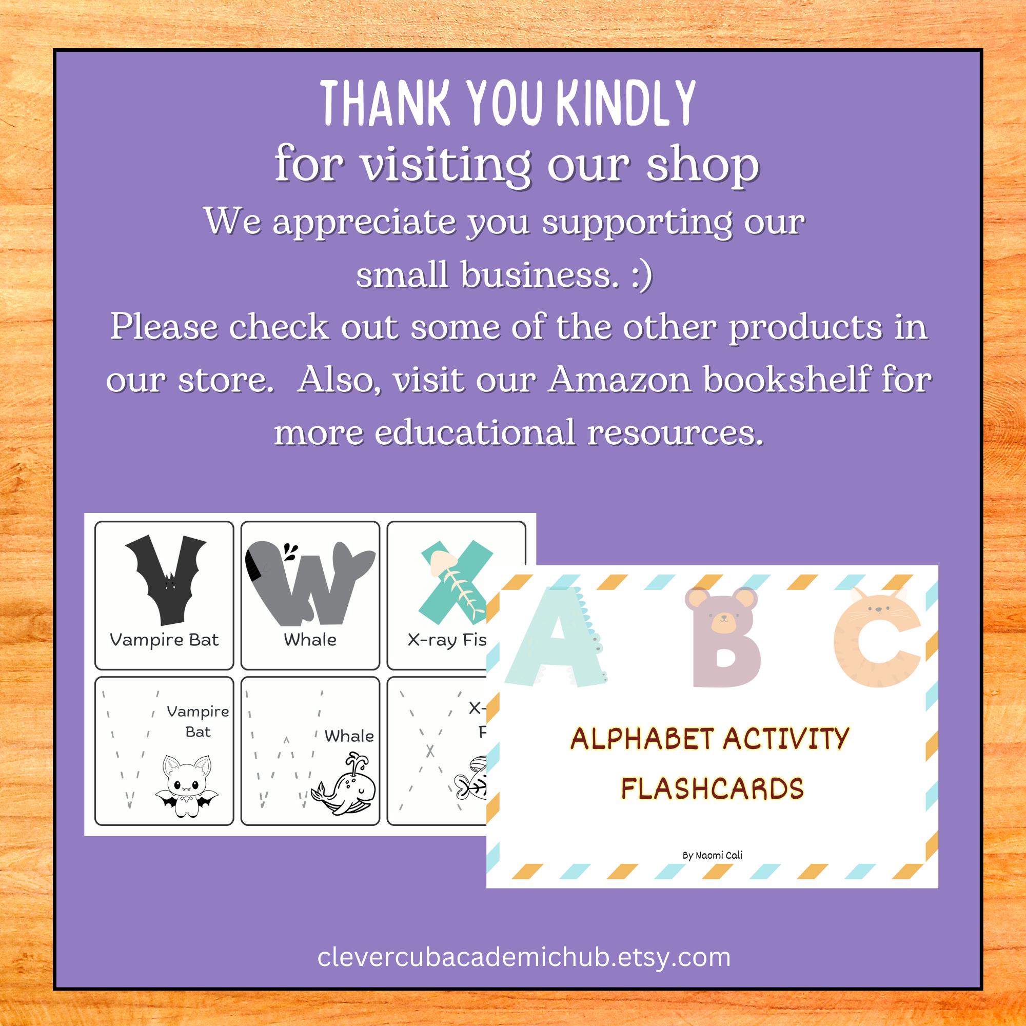 Alphabet Flashcards for Kids - Letter Recognition, Printable ABC Cards ...