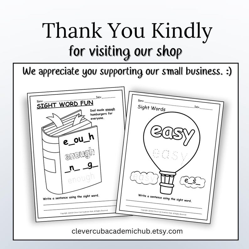 2nd Grade Sight Words, Handwriting Practice Sheets for Kids, High ...