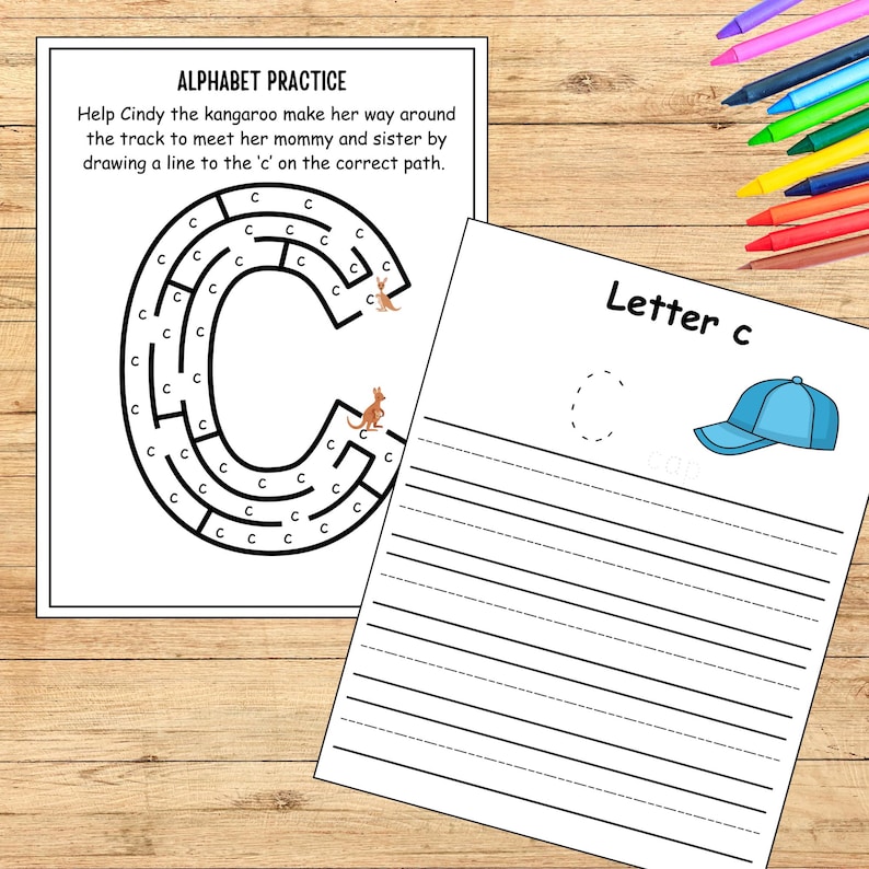 Handwriting Practice Worksheets: Letter Tracing, Spelling (PDF Download ...
