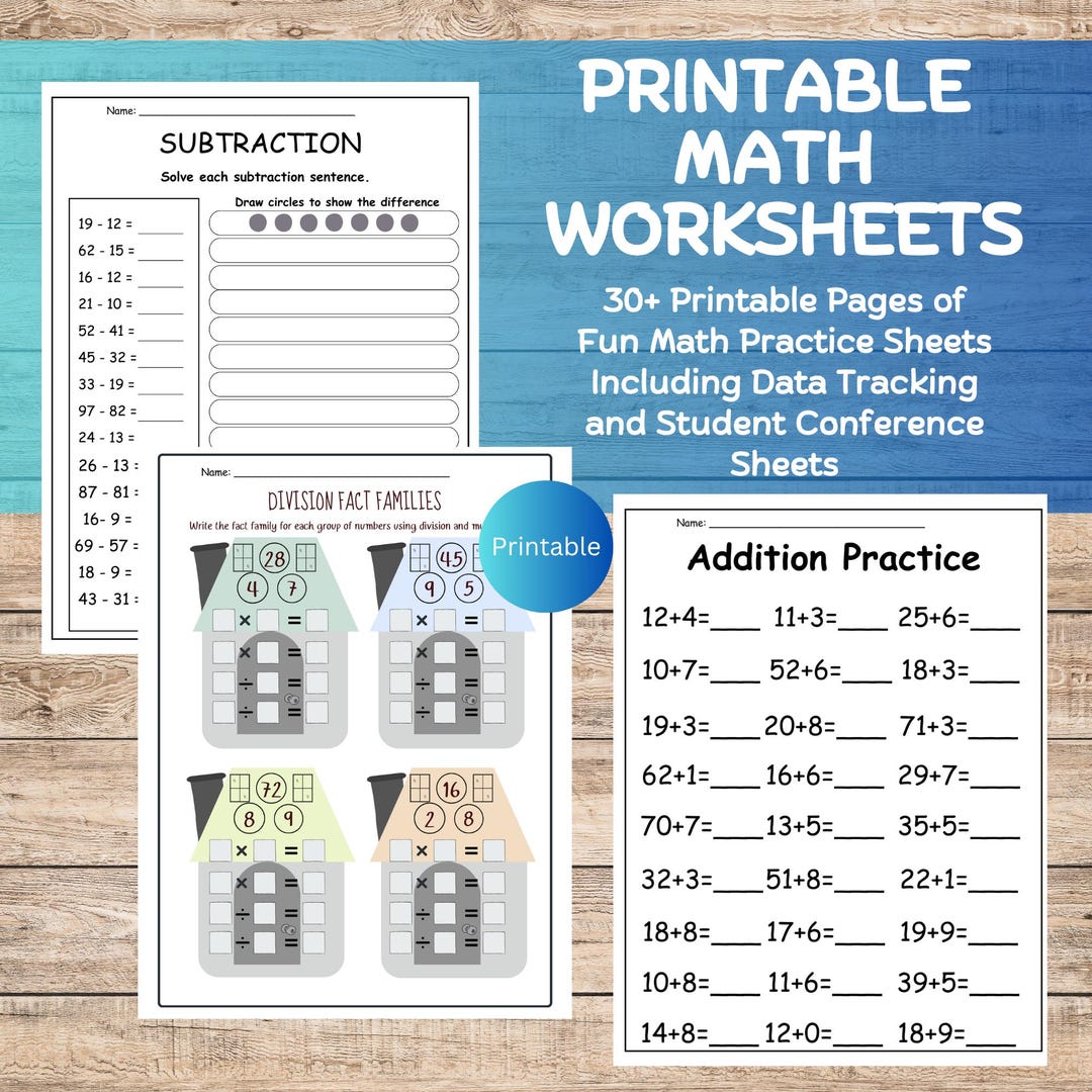 Exercices sur les multiplications et les divisions, fiches de ...