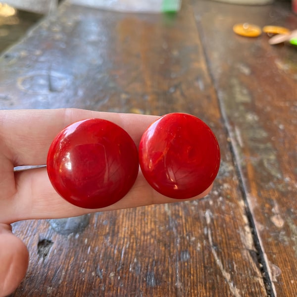 Cherry Red Bakelite - Etsy