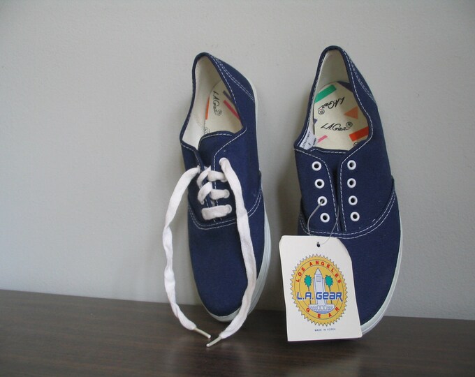 Vintage 80's LA GEAR Sneakers - Etsy