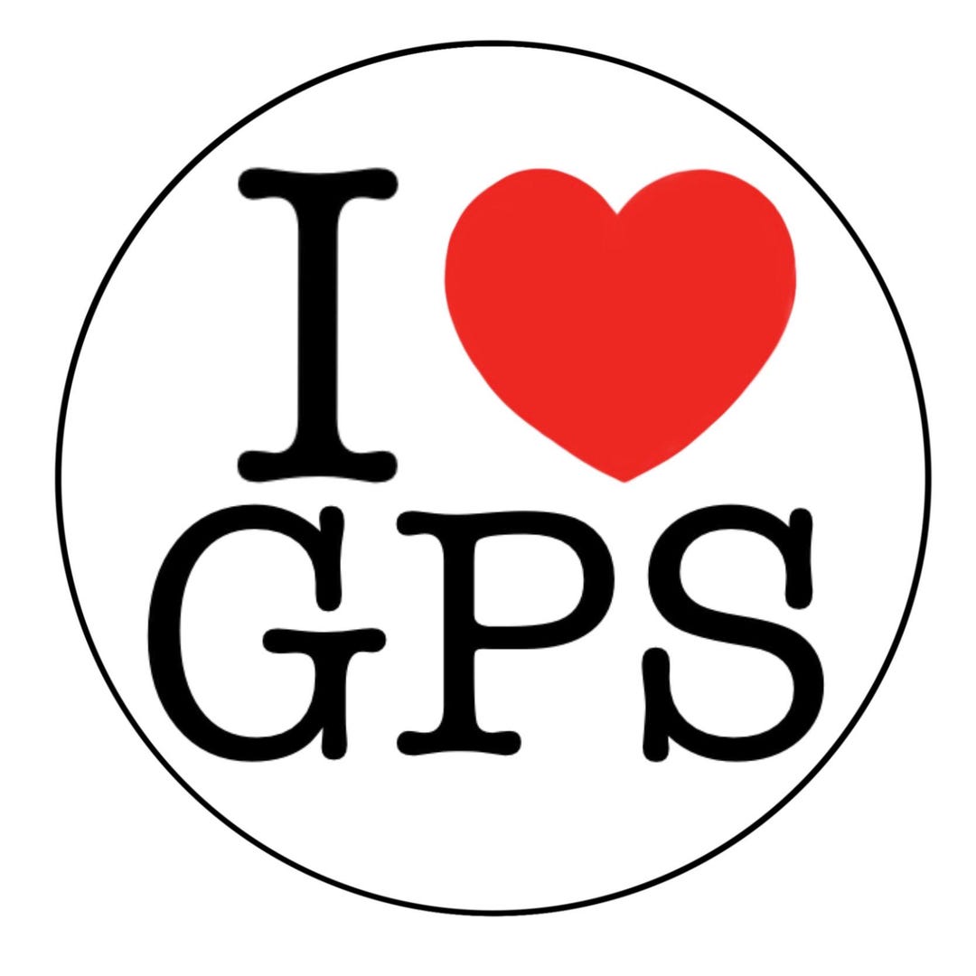 I Heart GPS Pilot Sticker | Funny Pilot Sticker | Aviation Sticker ...