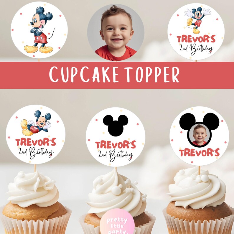 Mickey Mouse Birthday Chips Bags | Mickey Red Yellow Black White Snack ...