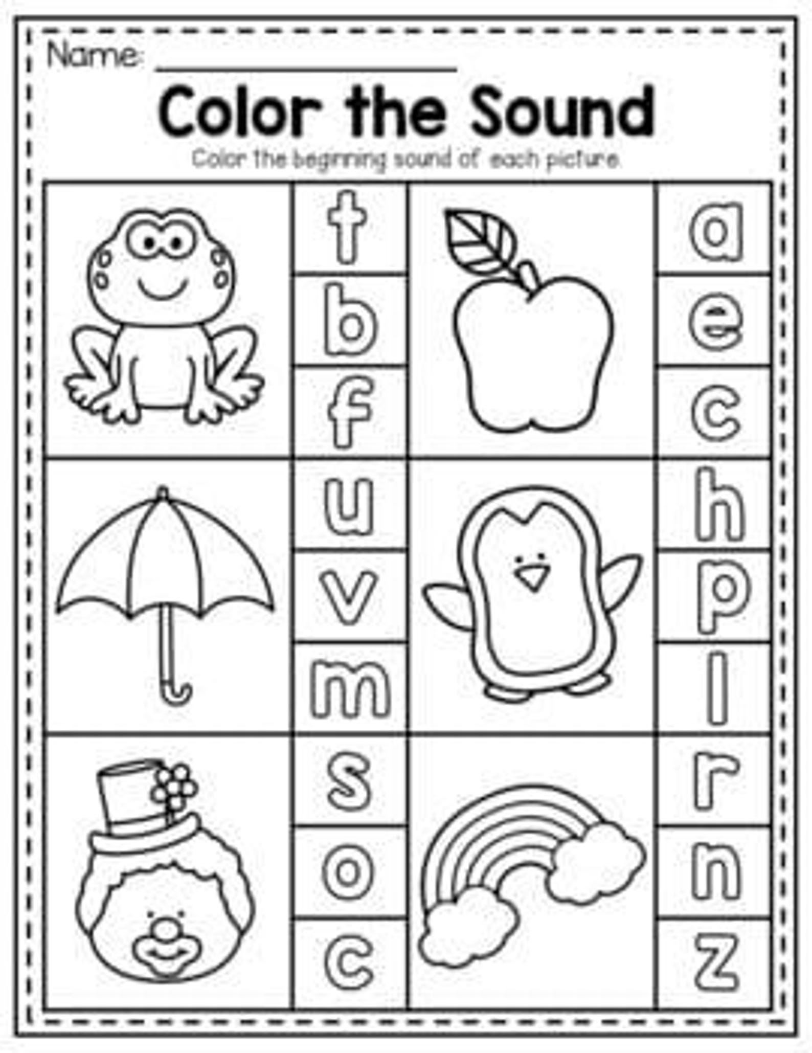 Preschool Worksheet, Homeschool Pack, Preschool Learning Pack - Etsy