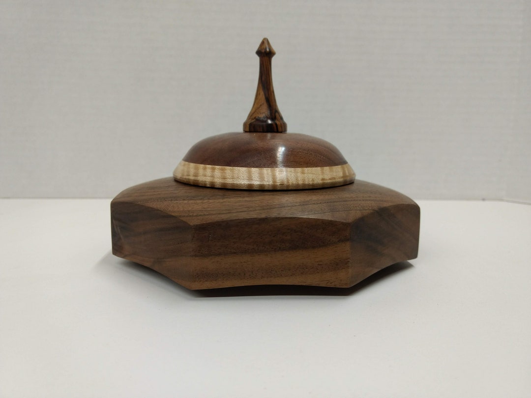 Walnut Ring Bowl, Jewelry Box - Etsy
