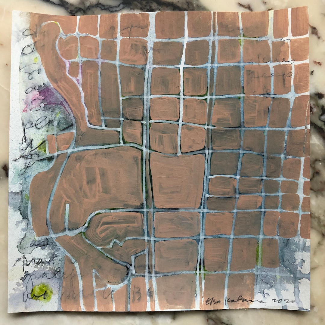 The Springs - Drawing/painting on Watercolor Paper 2020 - Etsy