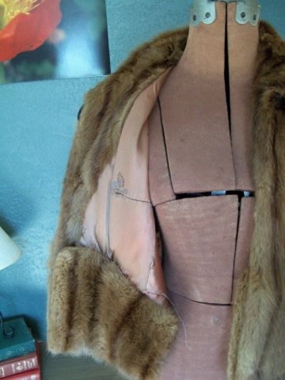 Beautiful 1950s vintage sable fur wrap - Gem