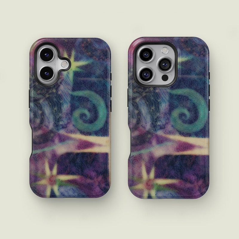 Purple Whimsy Phone Case - Etsy UK