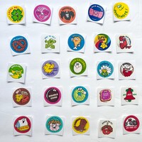 Vintage Trend Matte Scratch & Sniff Sticker PIZZA NO TM - Etsy