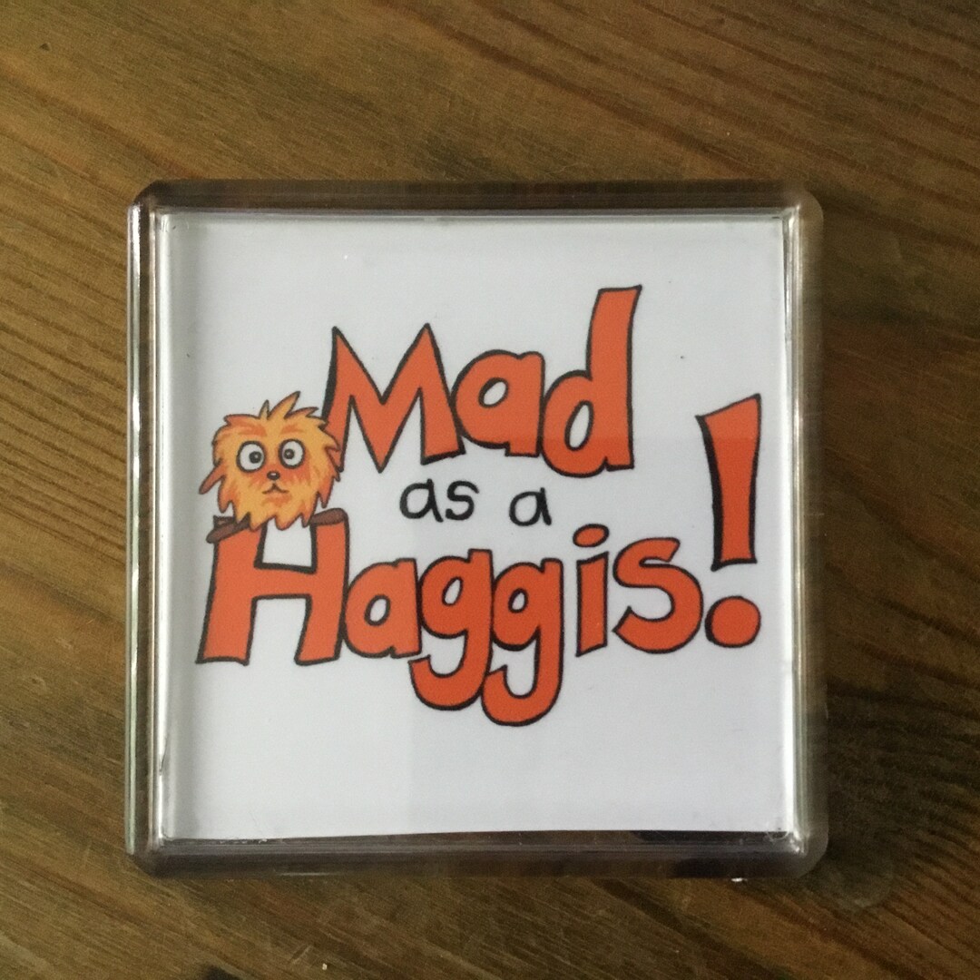 Haggis Scottish Humour Acrylic Fridge Magnet - Etsy