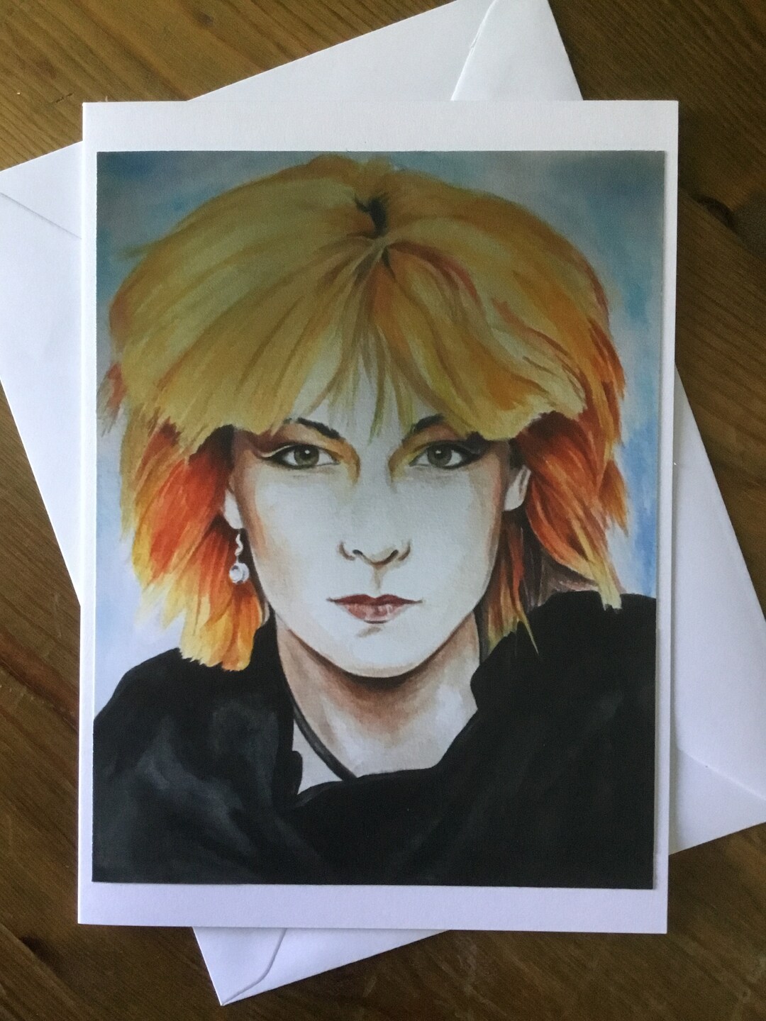 Toyah Fan Art Greetings Card - Blank Inside - Etsy