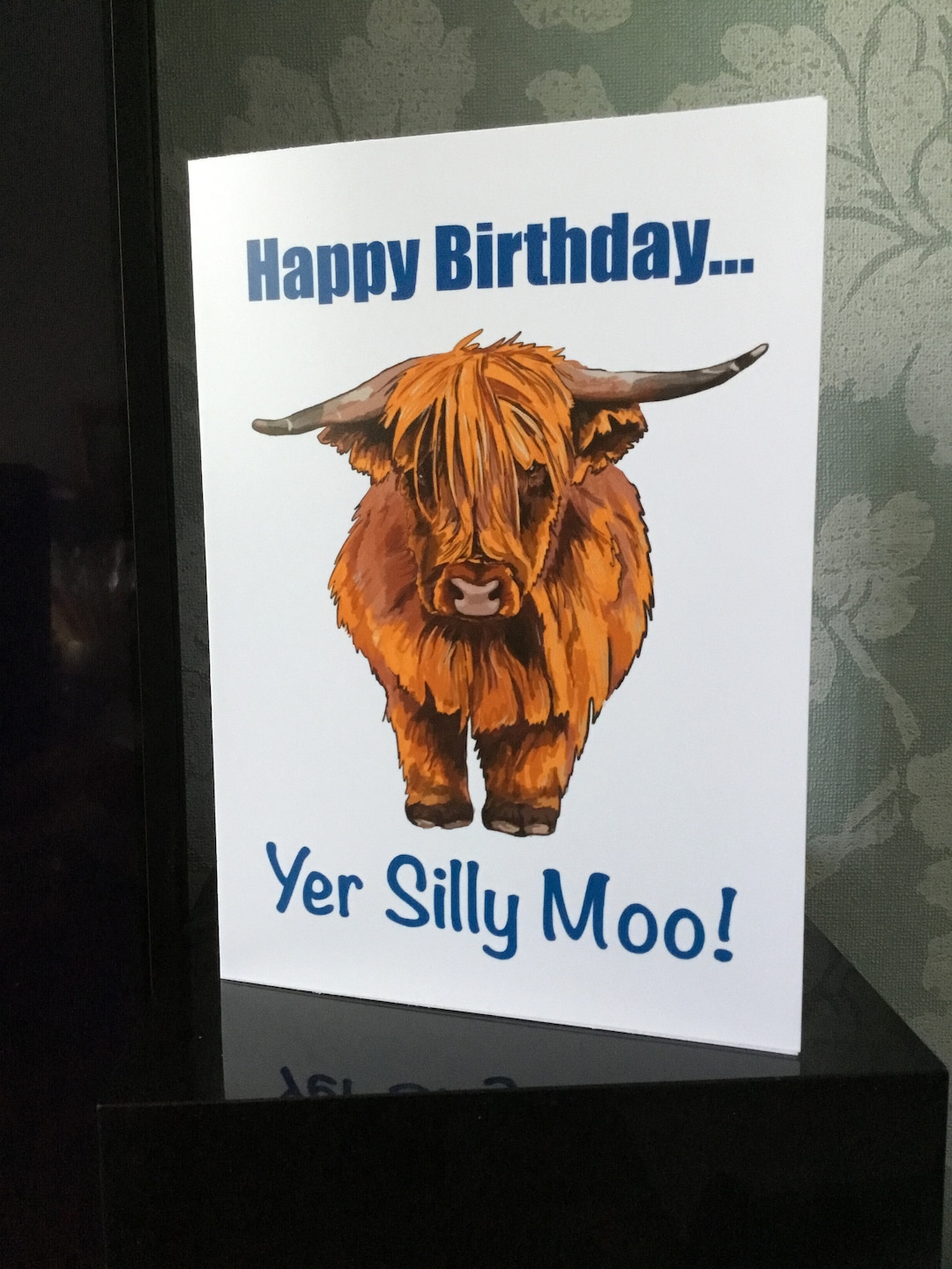 Silly Moo Birthday Card - Etsy