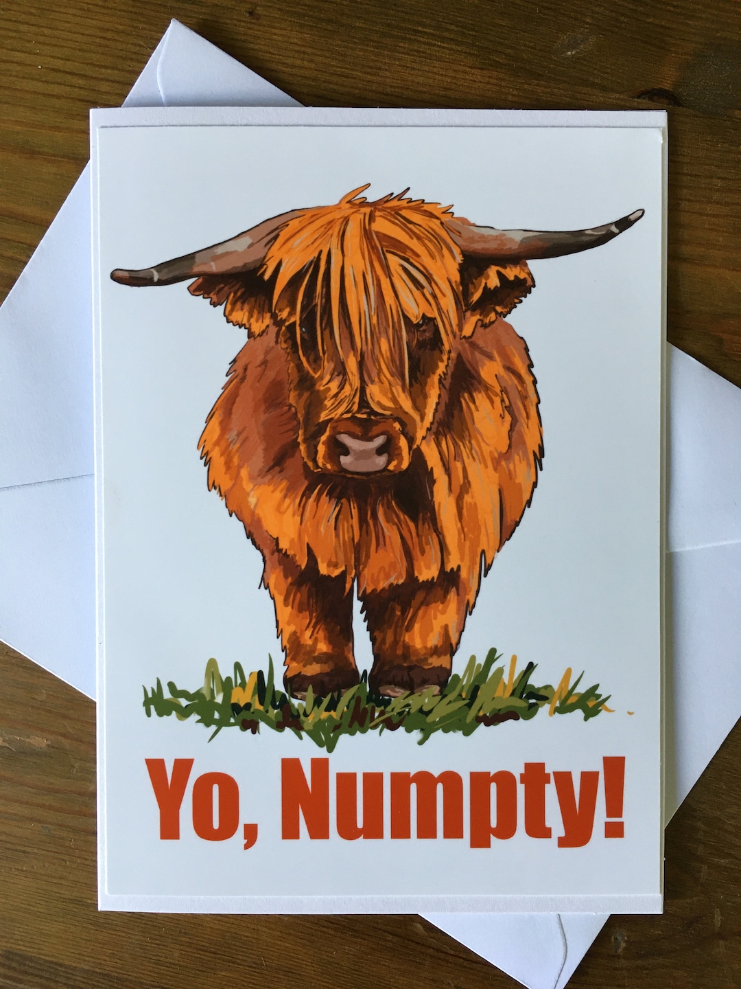 Numpty Funny Birthday Greetings Card - Etsy