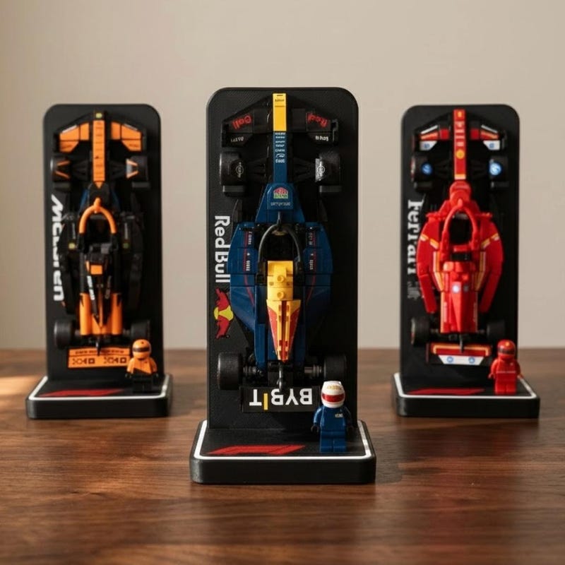 Display Case for F1 Legos - Etsy
