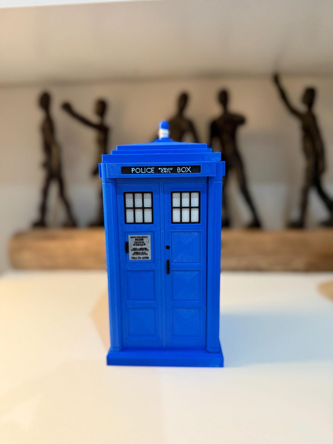 Tardis Storage Box, 3D Printed Doctor Who Decor, Police Box Organizer ...