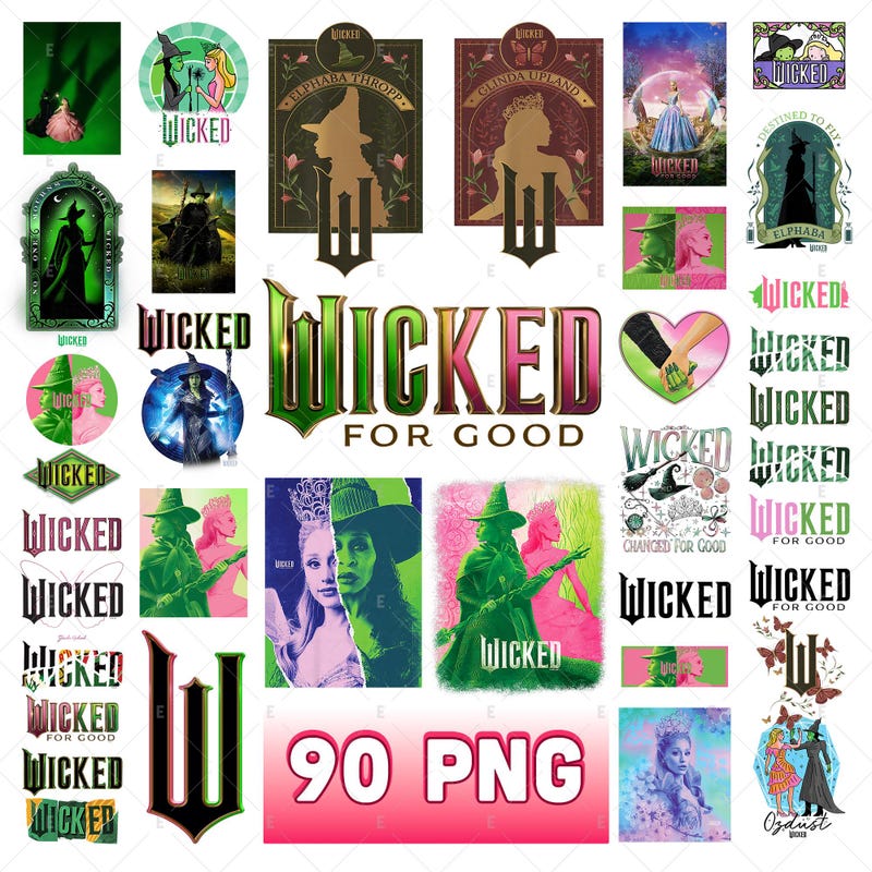 Wicked for Good Logo Png - Etsy