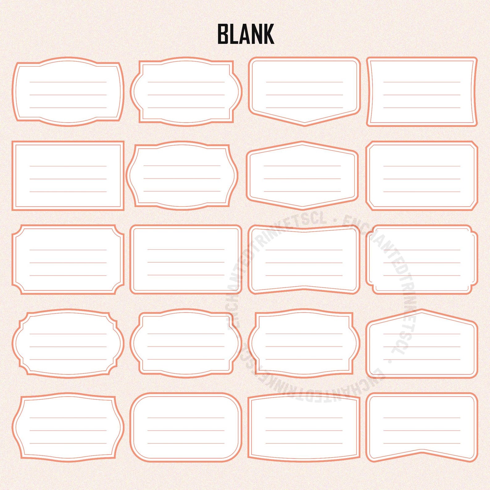 Editable Composition Book Label SVG, 20 Composition Notebook Labels ...