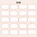 Editable Composition Book Label SVG, 20 Composition Notebook Labels ...