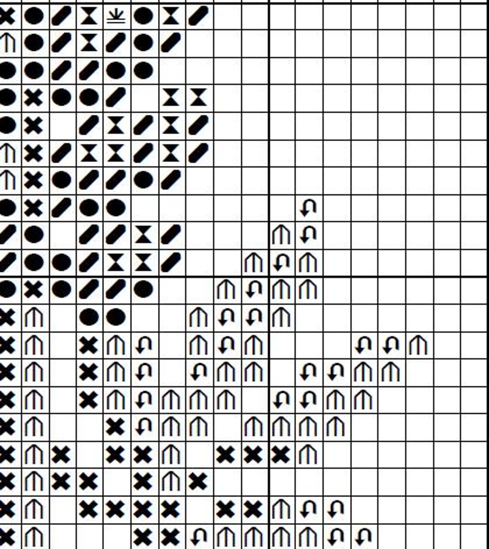 Cross Stitch Pattern Lupin Flower: Printable PDF + Saga File - Etsy