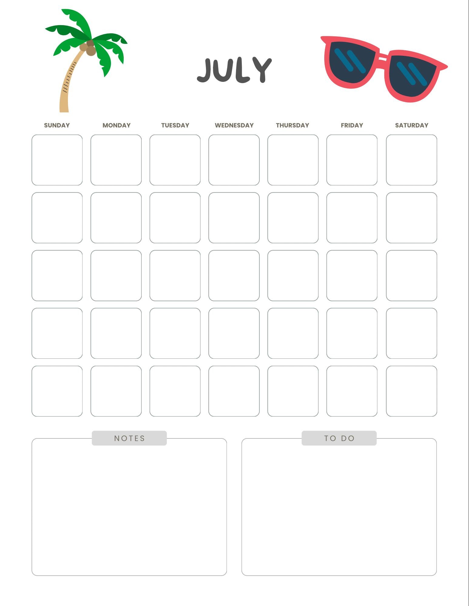 12 Month Calendar - Etsy