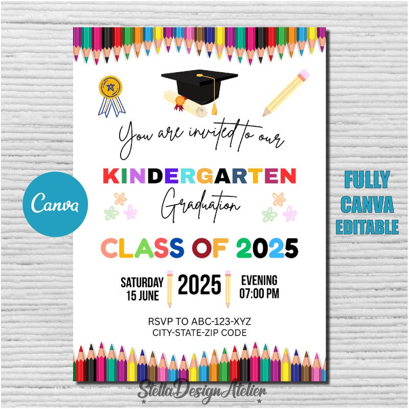 Graduation Era Canva - Etsy