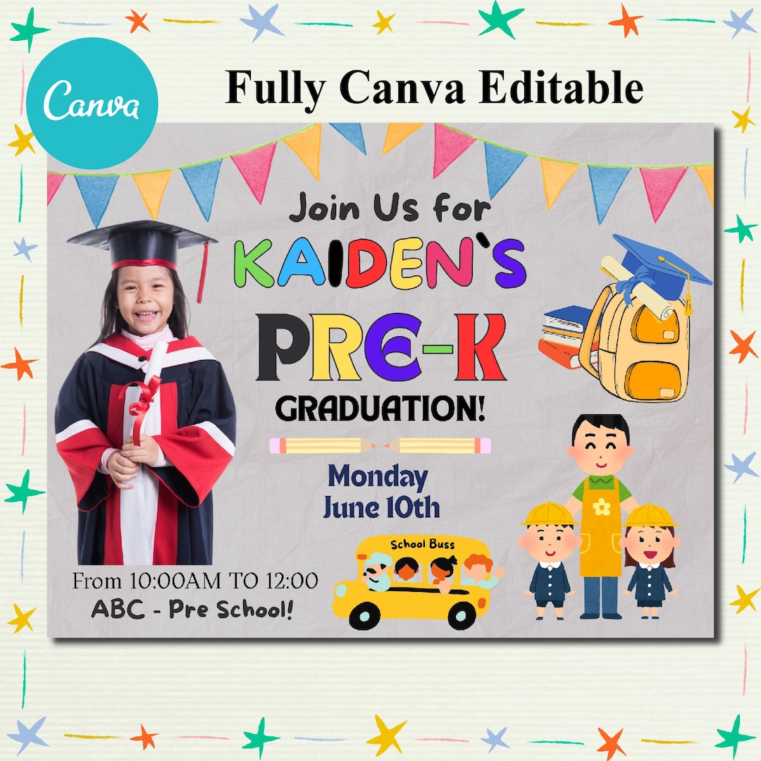 Kindergarten Graduation, Preschool Graduation, Class of 2025 - Etsy