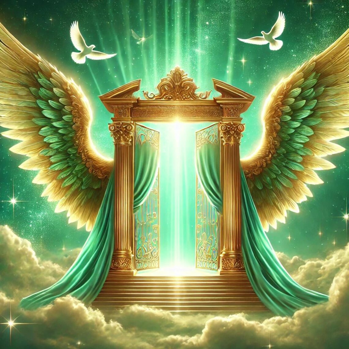 Heaven Background PNG: Memorial Digital Backdrop (digital Download) - Etsy