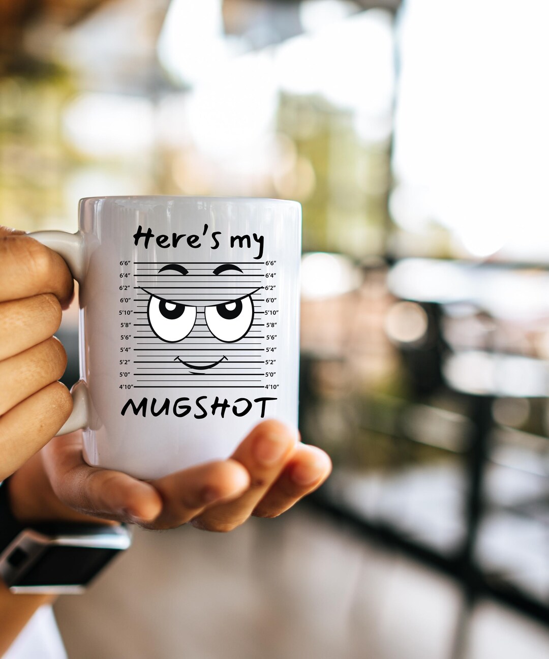 Here’s My Mugshot Funny Mugshot Mug| Gift Idea for Him or Her - Etsy