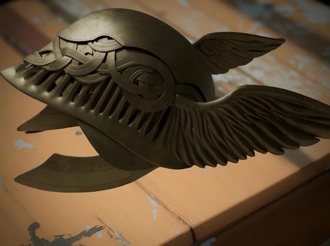Valkyrie Style Warrior Helmet 3D Printed Replica - Etsy