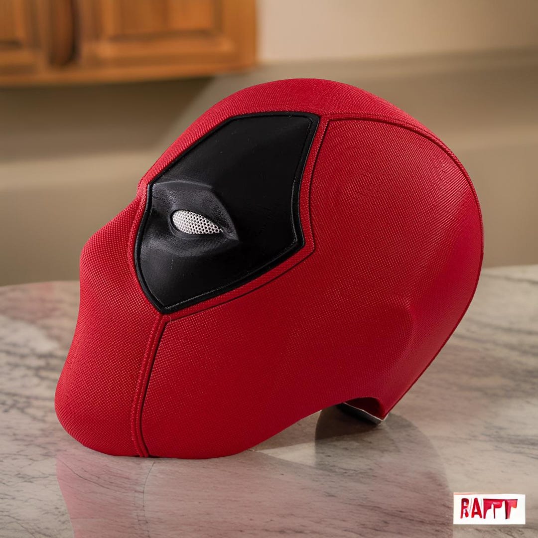 Wearable Deadpool Magnetic Mask – Embrace Your Rebellious and Witty ...