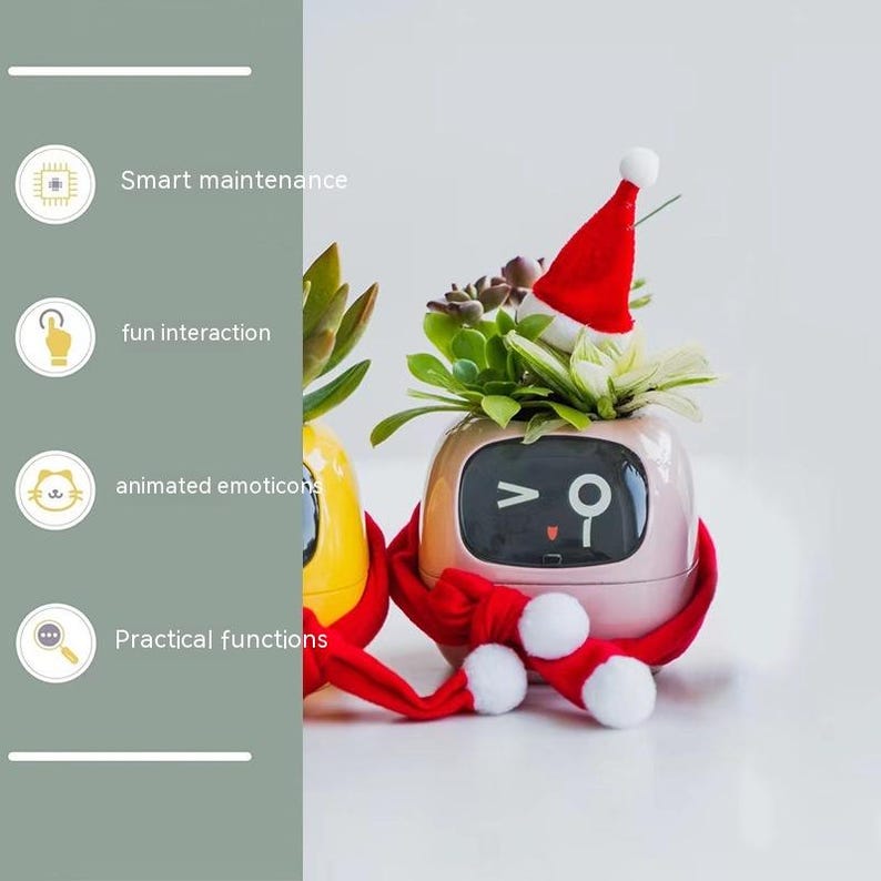 Smart Planter Endless Fun Over 49 Rich Expressions 7 Smart Sensors and ...