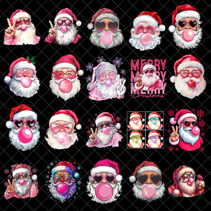 Baddie Santa - Etsy