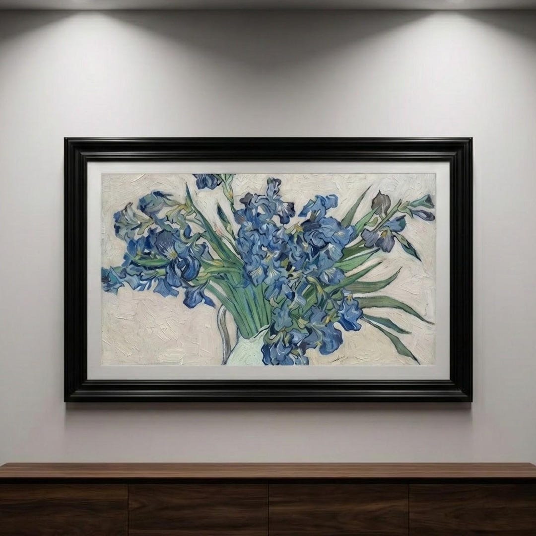 Premium Black Solid Wood Frame for Samsung Frame TV (32-85in), Custom ...