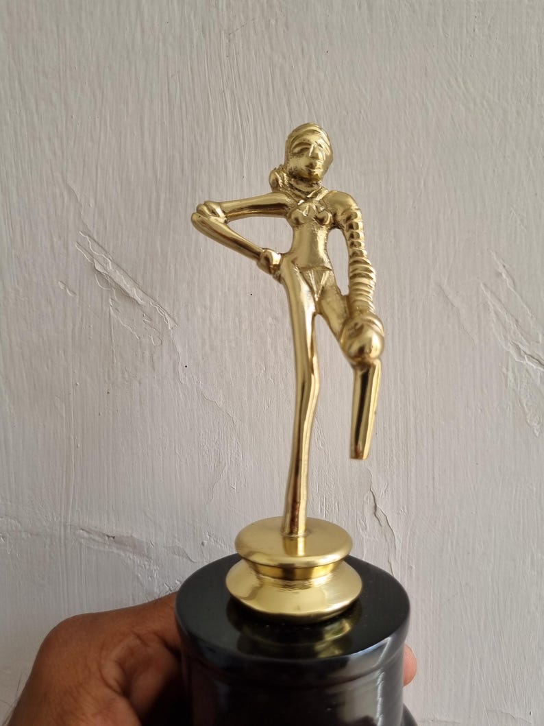Brass Dancing Girl of Mohenjo-daro Statue - Indus Valley Replica - Etsy