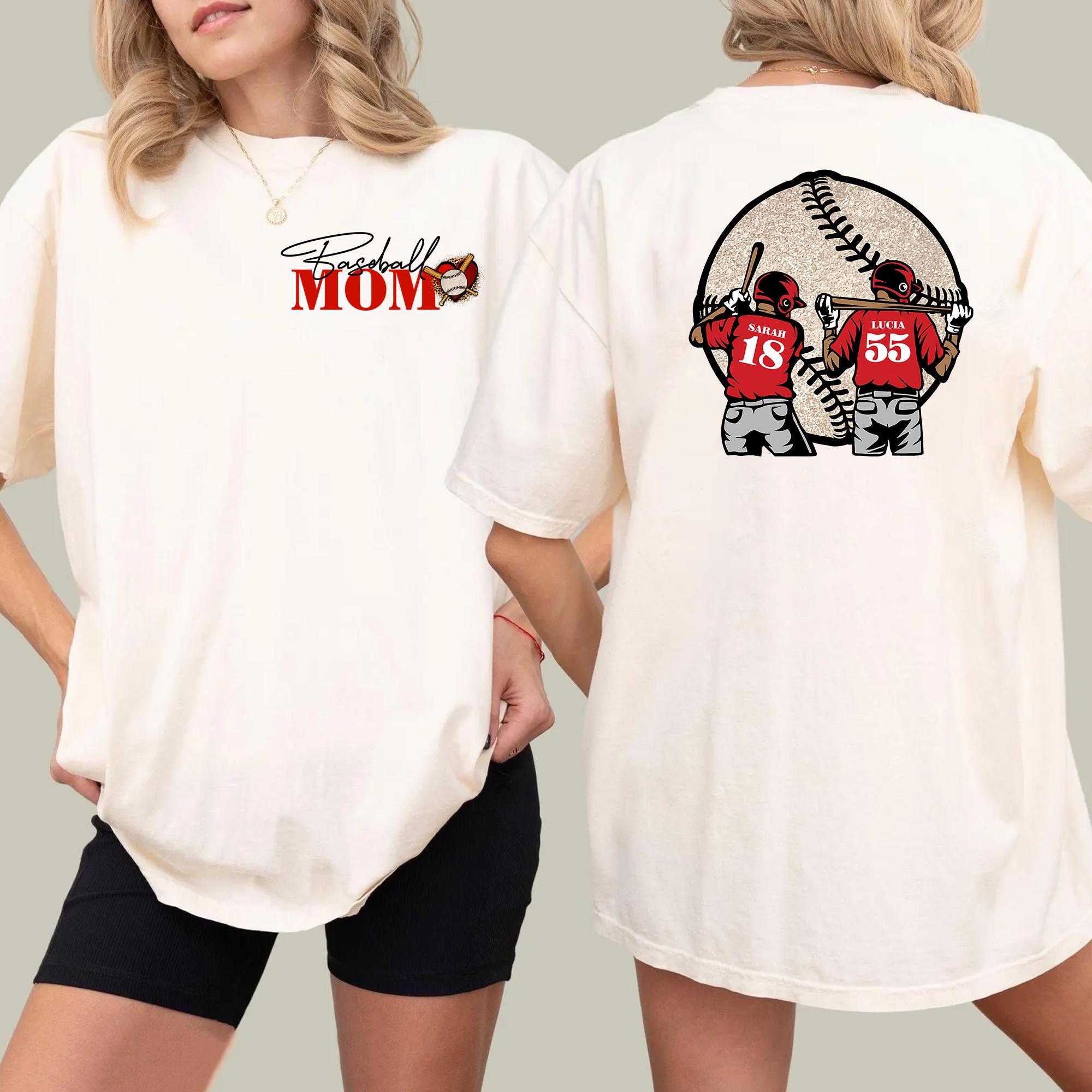 Custom Baseball Mom Png, Personalized Baseball Mom Png, Custom Baseball ...