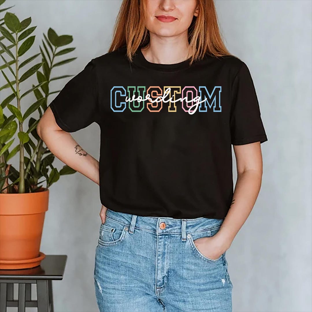 Custom Text Png, Personalized Text Png, Custom Your Text Print, Custom ...