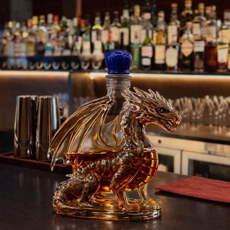 Dragon Decanter - Etsy