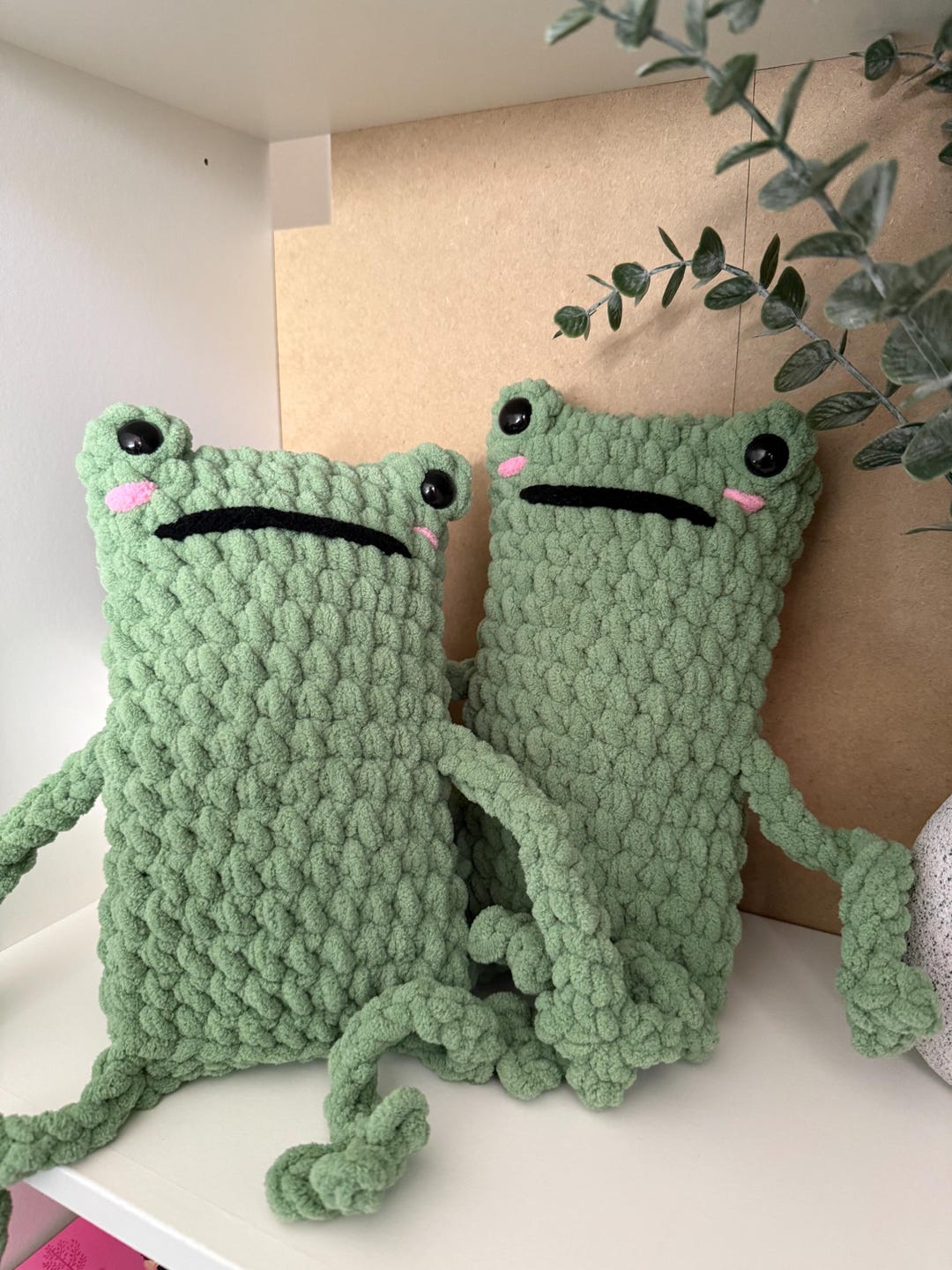 Jumbo Leggy Frogs Crochet Plushie. Amigurumi Crochet Stuffed Toy ...