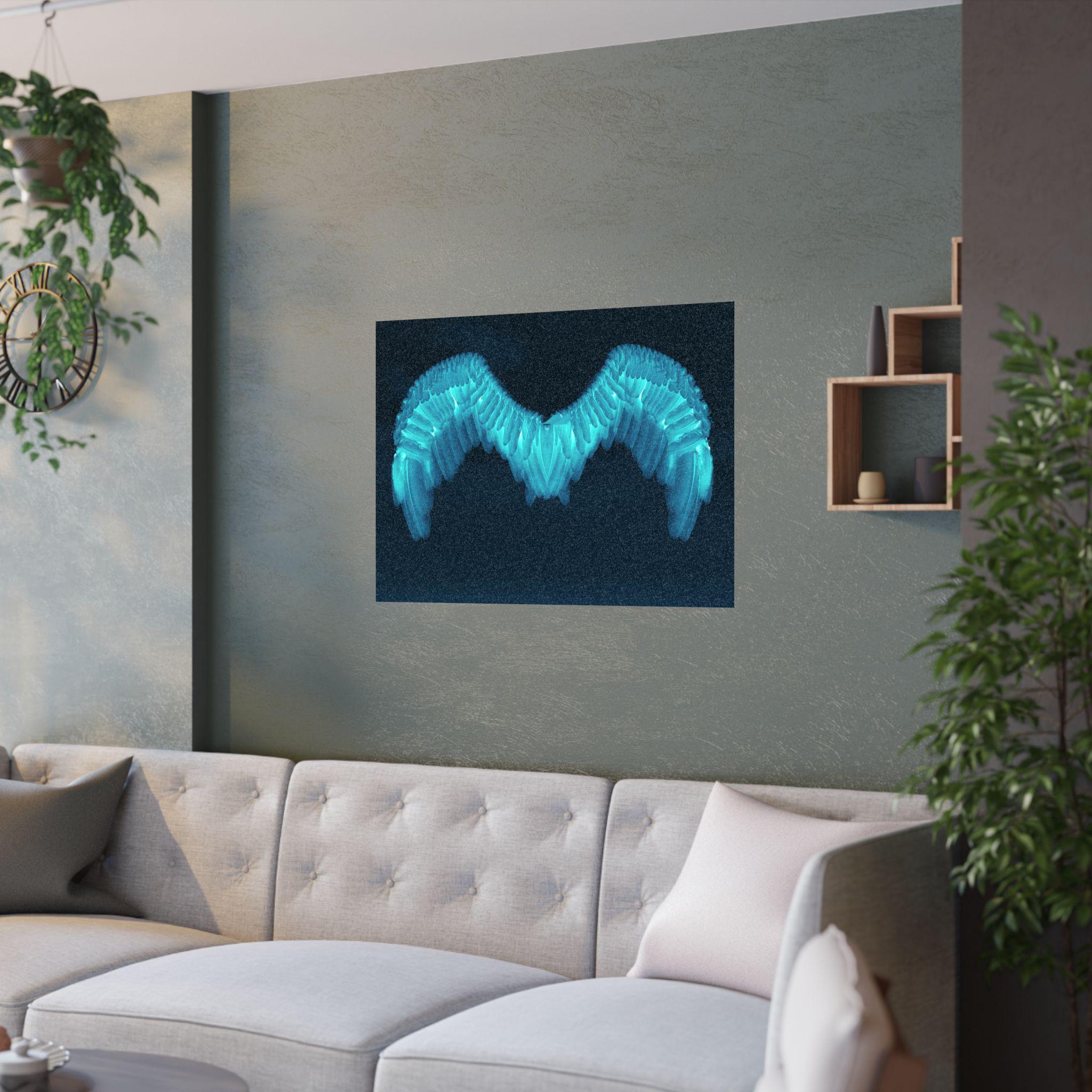 Satin Poster, Xray Wings Angel Wings Divine Angel Wings Xray Angel ...