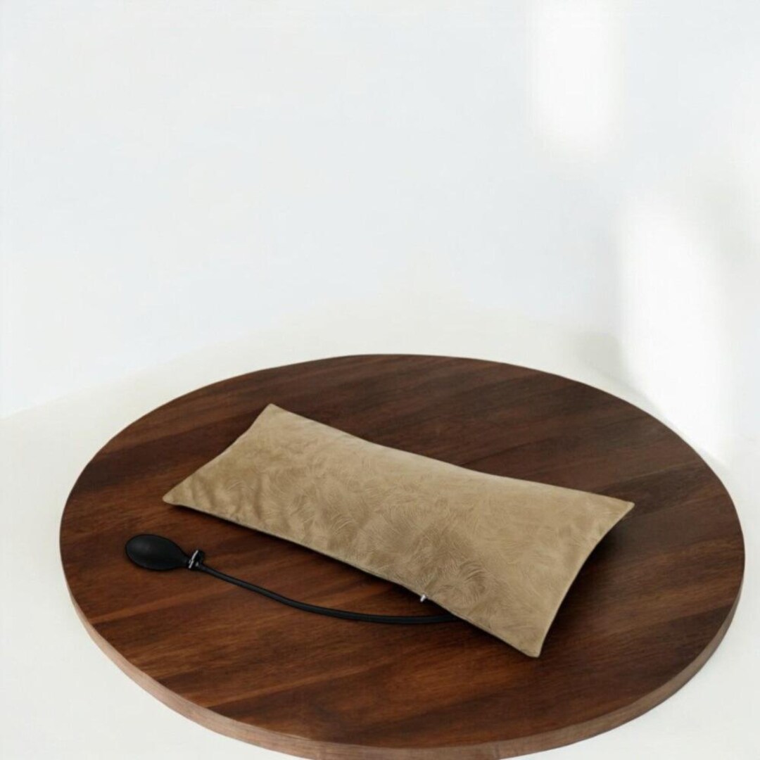 Inflatable Lumbar Cushion | Portable Back Support Pillow | Adjustable ...