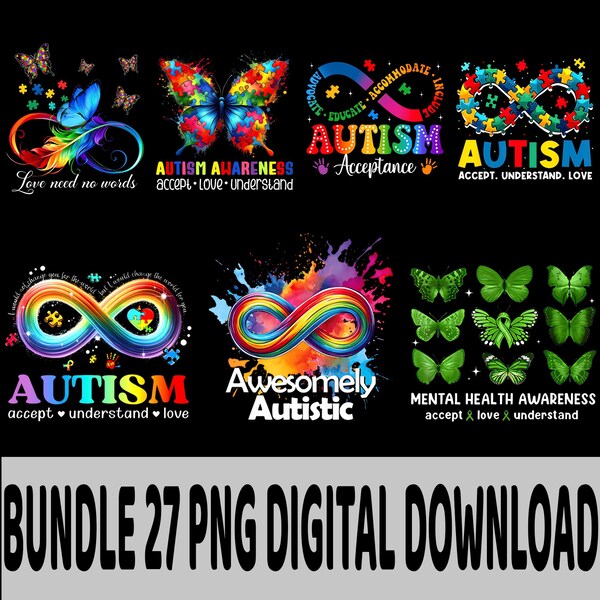 Autism Butterfly - Etsy